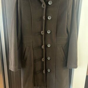 Groggy | Jackets & Coats | Elegant Brown Womens Wool Coat | Poshmark